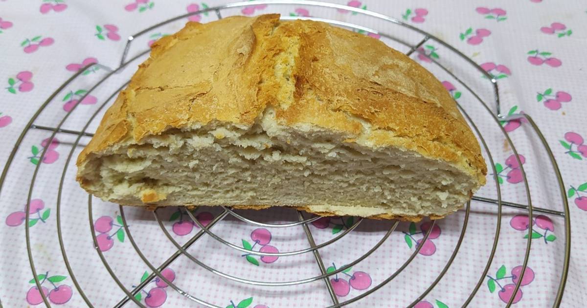 Pan rústico rápido Receta de Manuel Rueda- Cookpad