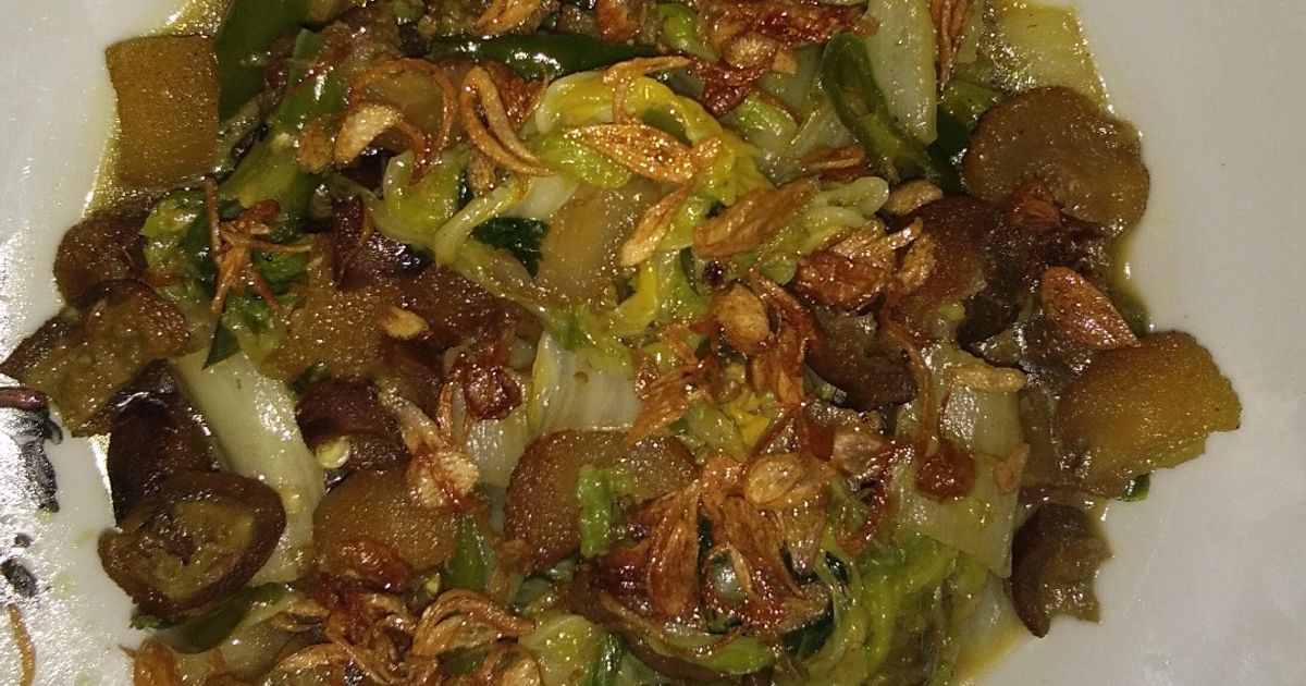 Resep Tongseng Kikil&Sawi oleh Ikan Cighusa - Cookpad