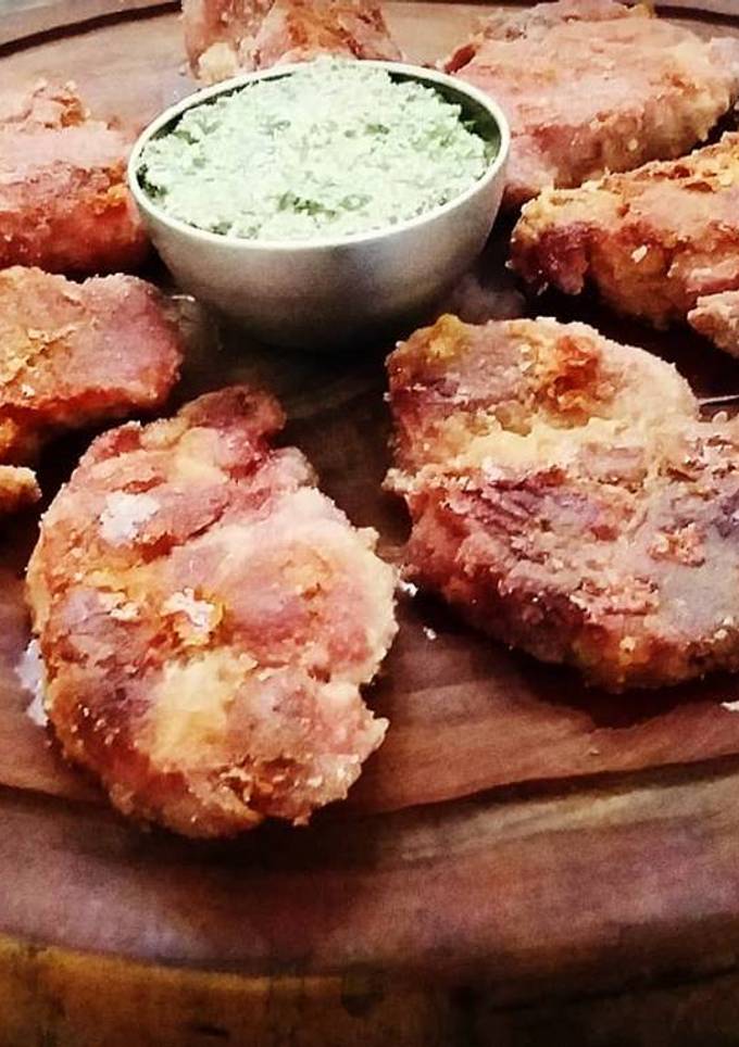 Copa Lombo Empanado e Assado Receita por Marco Demiquel - Cookpad