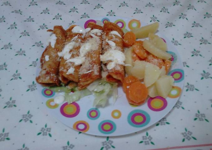 Tacos Guachichiles (Tacos Rojos) Receta de El Duende de Azúcar y Sal ...