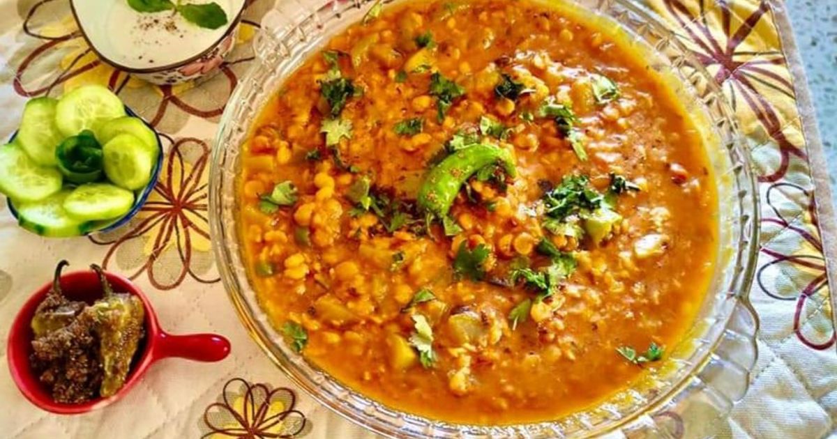 Daal Lauki Recipe by Zainab Aftab - Cookpad