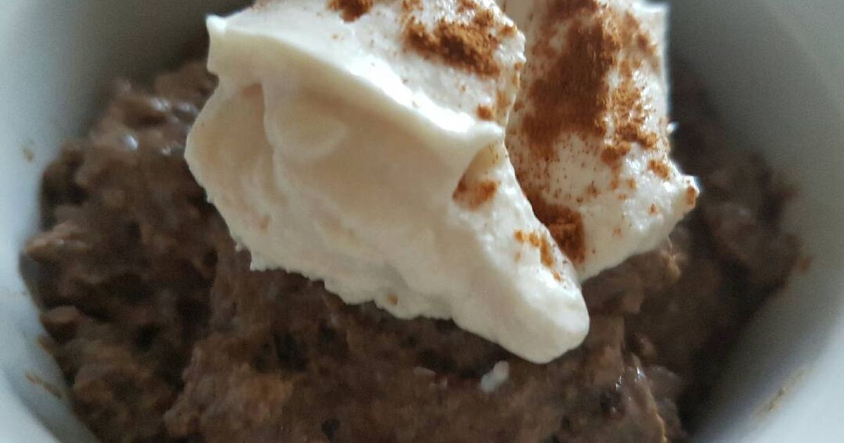 Mocha Cappuccino Chia Custard Recipe by Jon Valdez