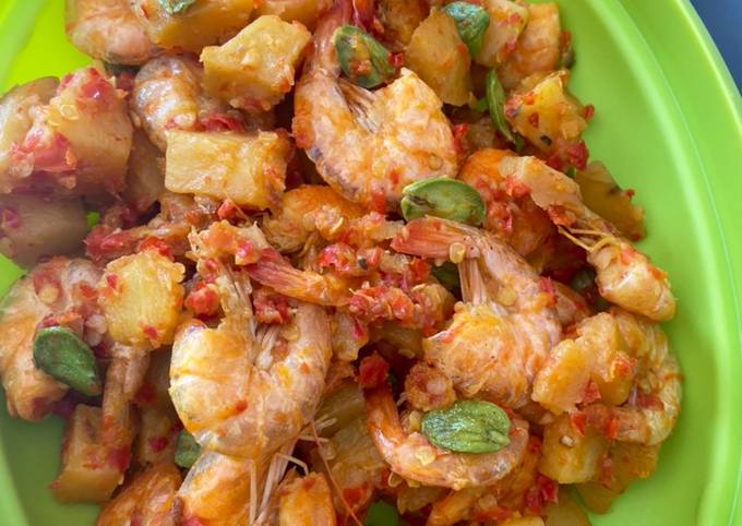 Resep Sambal Goreng Kentang Udang oleh Dinna Rafika Silvia - Cookpad