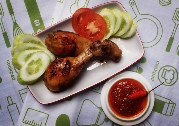 Resep Paha Ayam Bakar Oleh Dapur Ade Cookpad