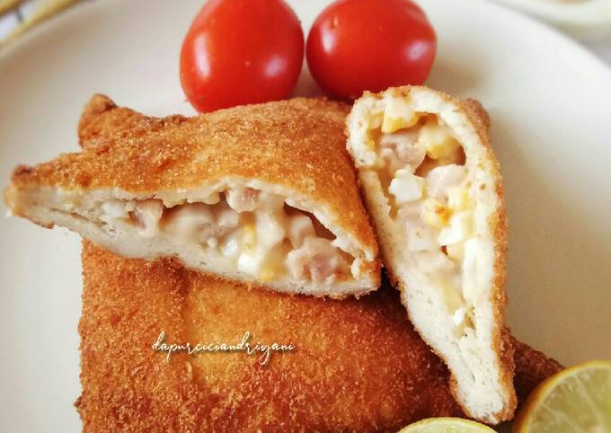 Resep Roti Tawar Goreng Isi Mayo oleh Cici Andriyani - Cookpad