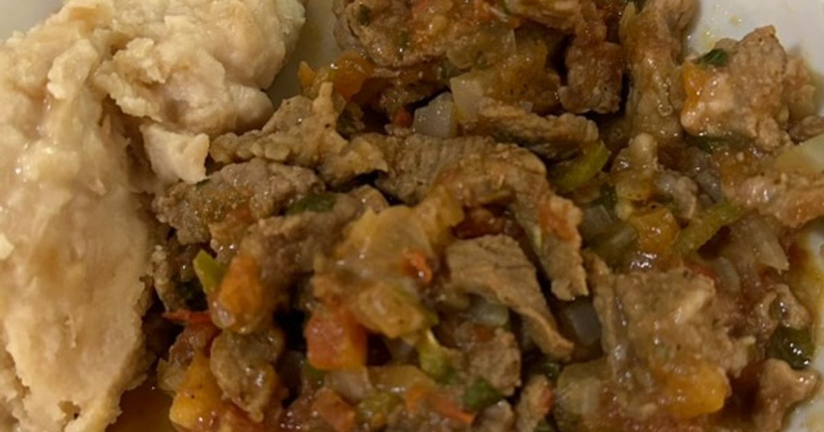 Carne A La Mexicana Receta de Oscar Hernandez- Cookpad