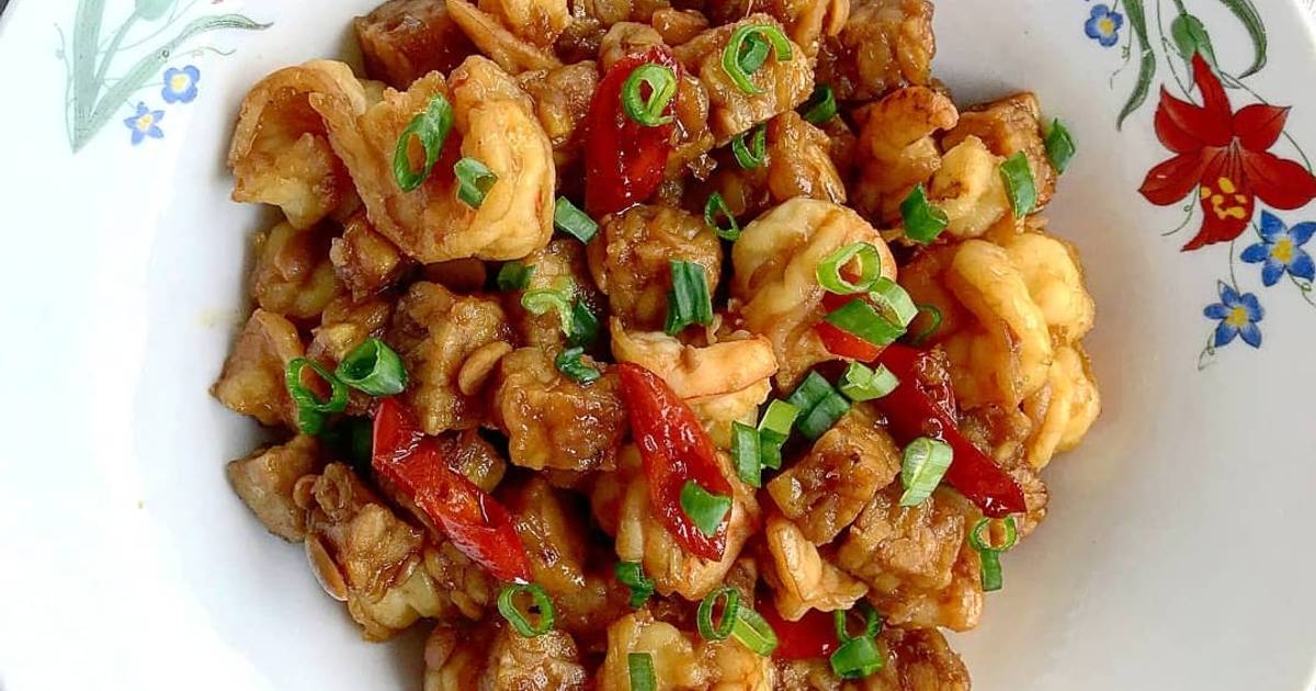 Resep Udang Tempe Tauco oleh Julia Selinda - Cookpad