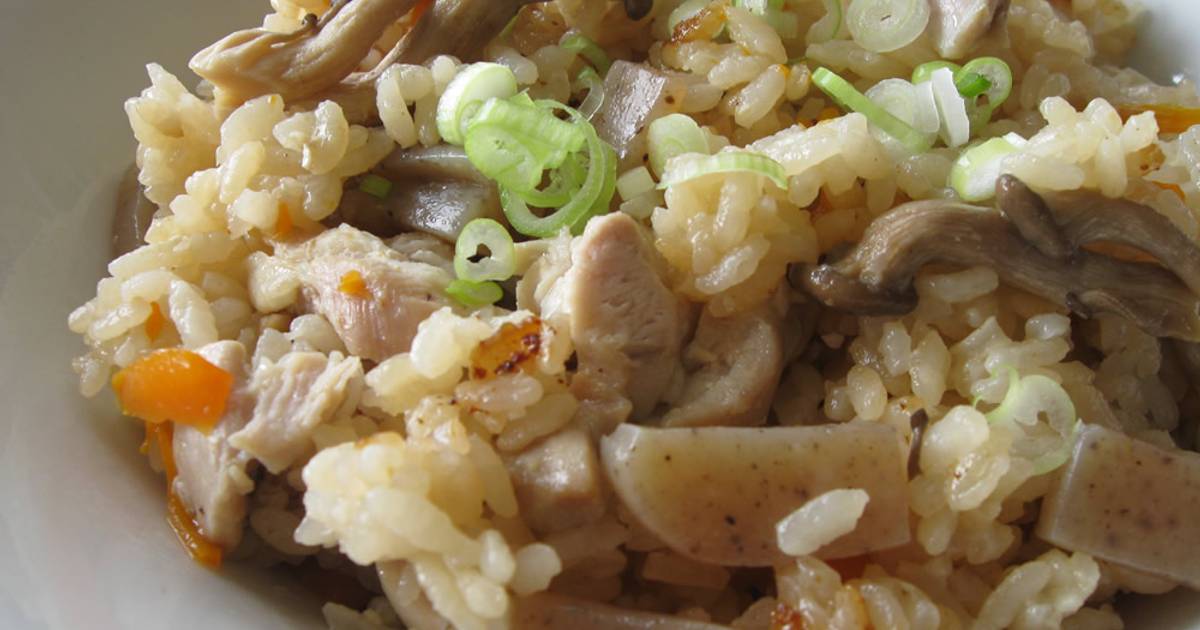 Chicken Takikomi Gohan Recipe by Hiroko Liston - Cookpad