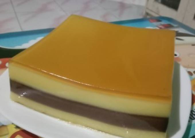 Resep Puding lapis surabaya enak bangets oleh Kiky Kusuma - Cookpad