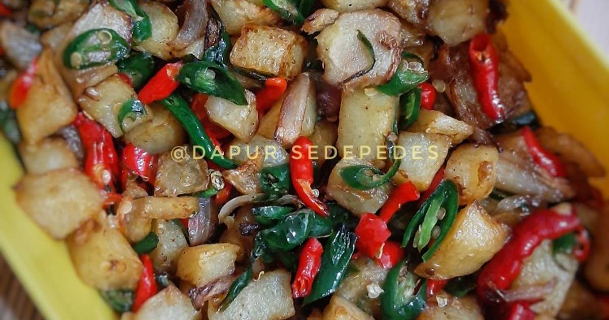 Resep Oseng Kentang Cabe oleh Ina Harahap - Cookpad