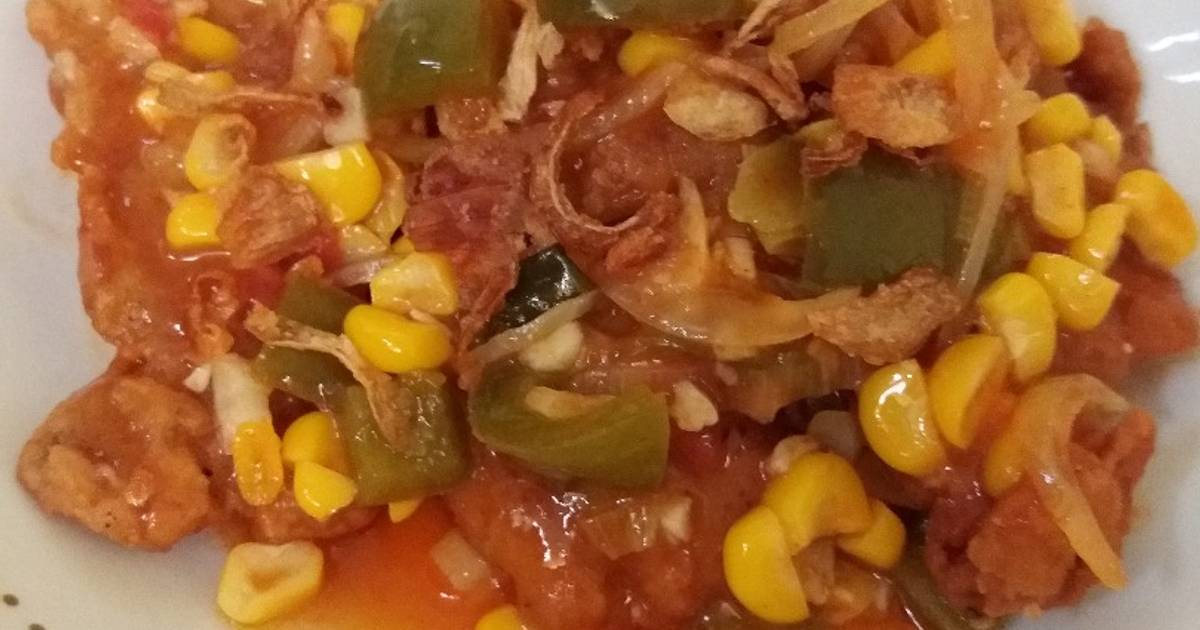 Resep Ayam Gekri(geprek kriuk) Asam Manis🤗 oleh Christinayu mandansari ...