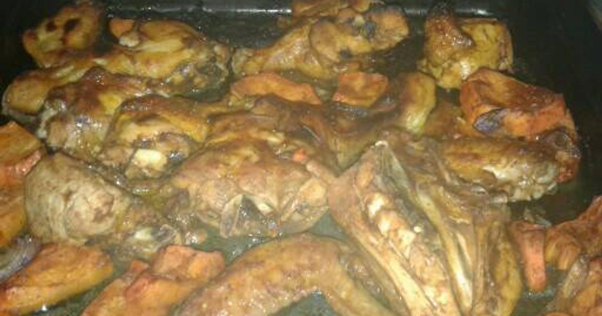 Pollo Asado En Bbq. Con Zanahorias Receta de Angelica Lazo - Cookpad