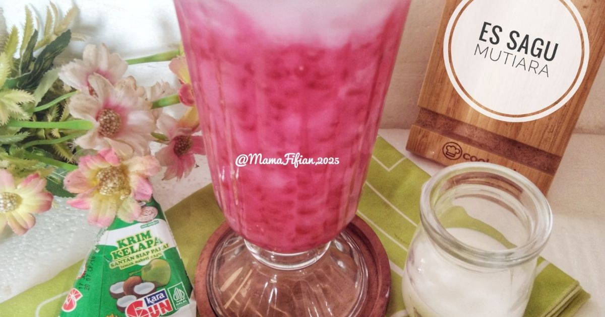 Resep Es Sagu Mutiara oleh Lanjarsih/Mama Fifian ( MasakanRumahan ...