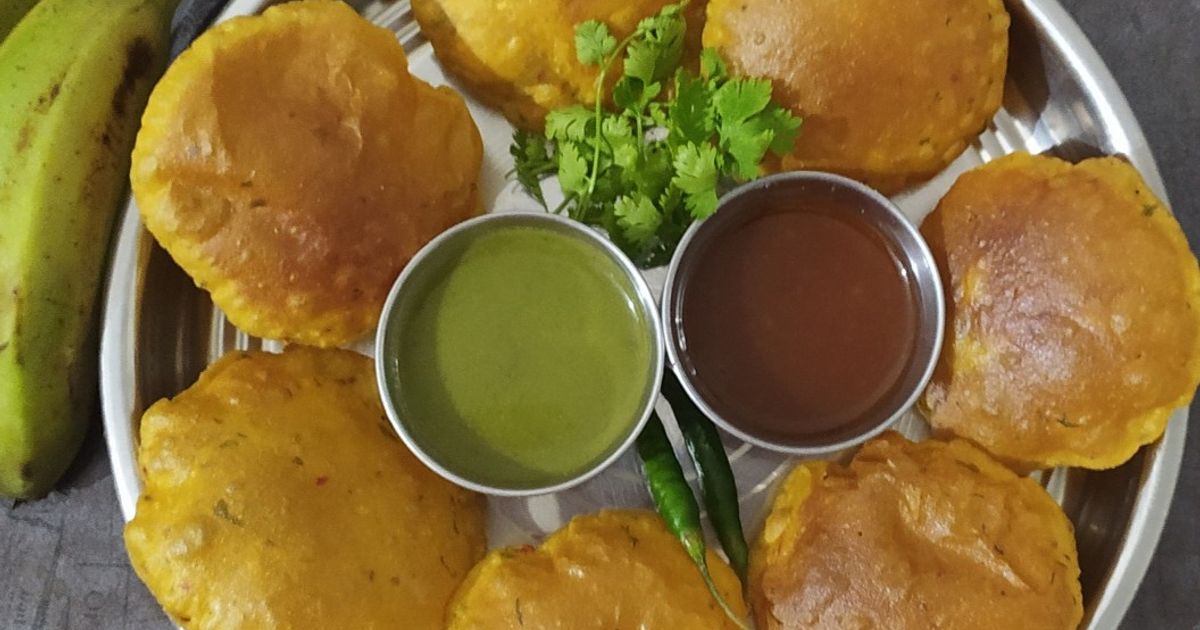 Raw Banana Poori Recipe by Tasty Veg Cooking - Cookpad