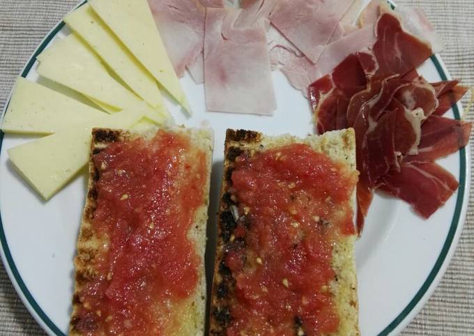 Pan tumaca Receta de hoy_cocina_lisson (Pilar) - Cookpad
