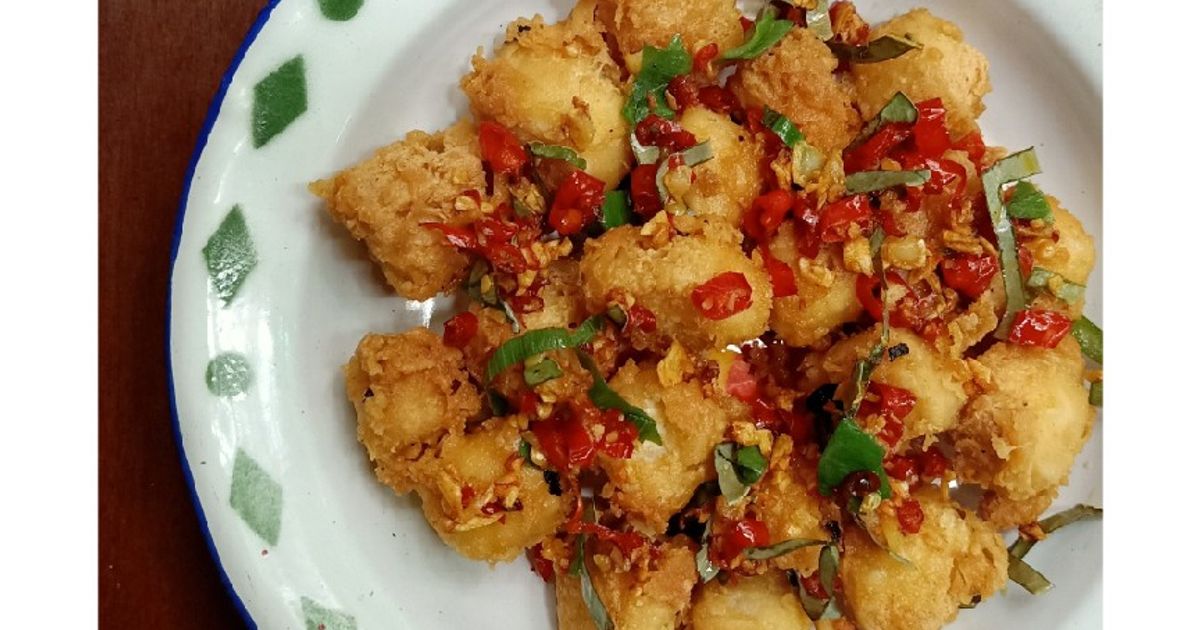 Resep tofu crispy cabe garam rumahan enak dan mudah - Cookpad