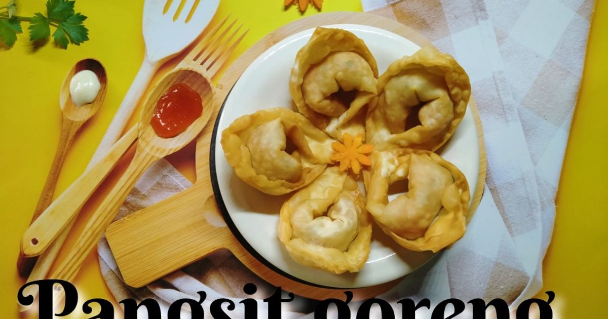 Resep Pangsit Goreng oleh Zhafran's Kitchen - Cookpad