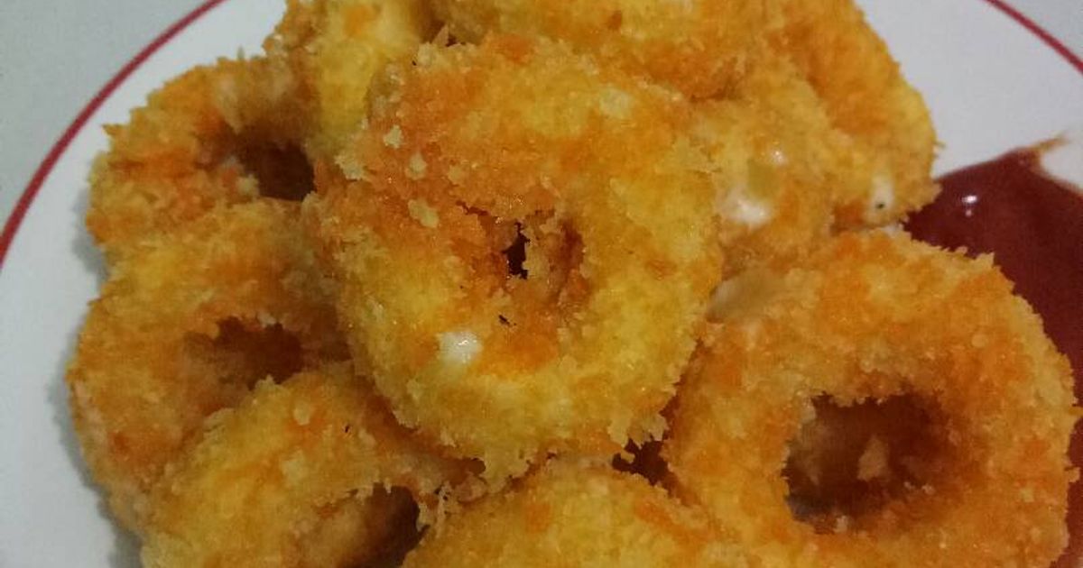 Resep Onion Ring With Cheese oleh Kim Ie - Cookpad