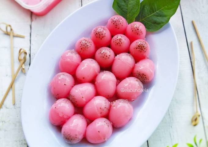 Resep Puding Anggur Chia Seed oleh Bunda Ela - Cookpad