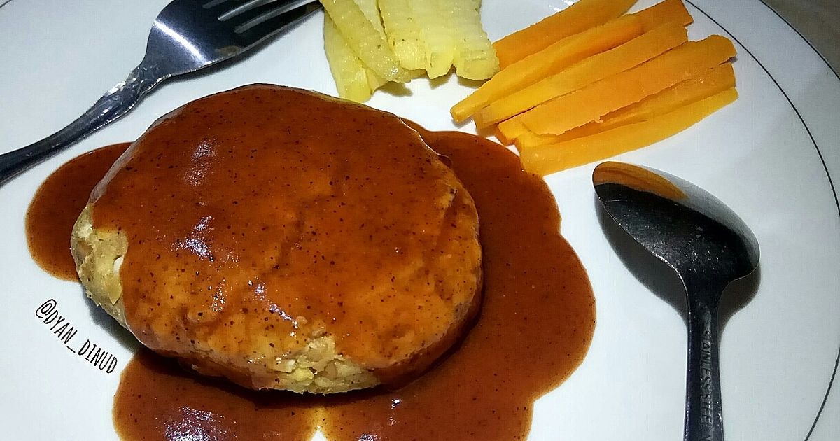 Resep Steak Tempe Saos Bbq oleh هاردياني ديان ﺩﻳﻨﺎﻭﻱ - Cookpad