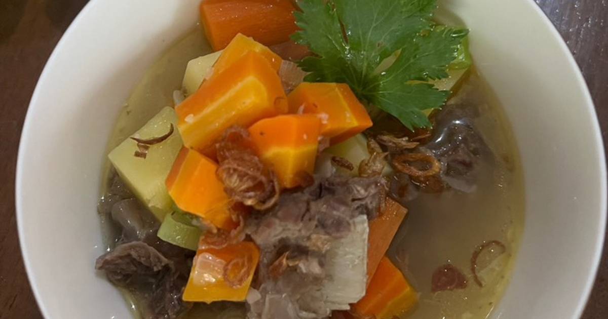 Resep Sayur Sup dengan Iga oleh Umi Rieke Kitchen🍳 - Cookpad