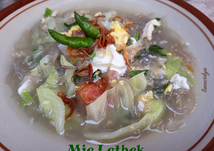 Resep Mie Lethek Rebus oleh Linawidya - Cookpad