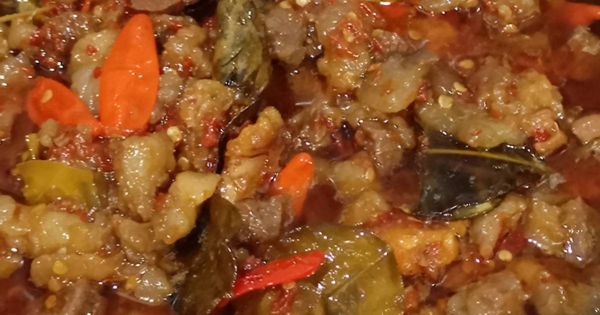 635 resep tetelan daging mercon enak dan mudah - Cookpad