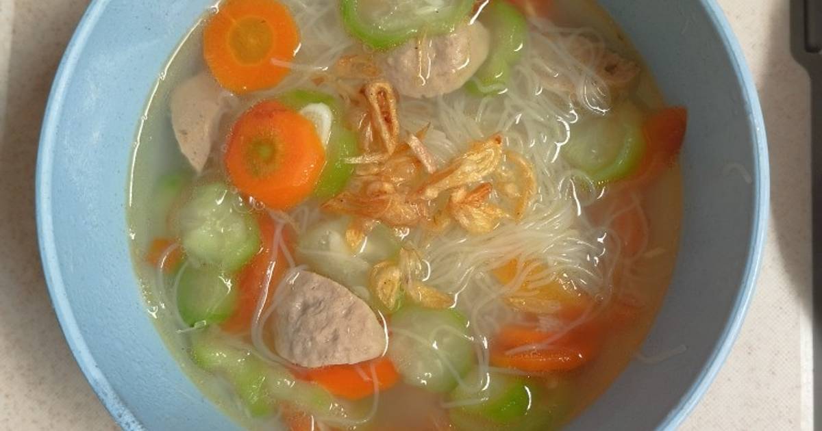 226 resep sop bihun wortel gambas enak dan mudah - Cookpad