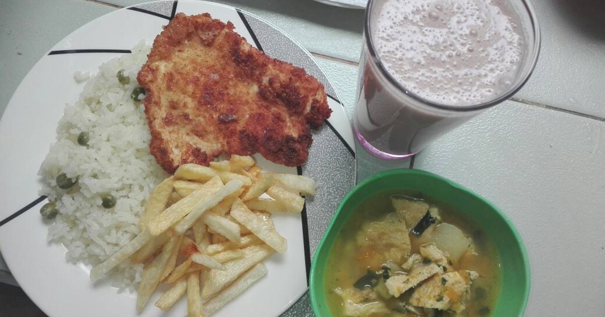 Pechuga apanada - 61 recetas caseras- Cookpad