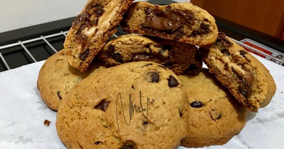 Resep nutella cookies tanpa mixer rumahan enak dan mudah - Cookpad