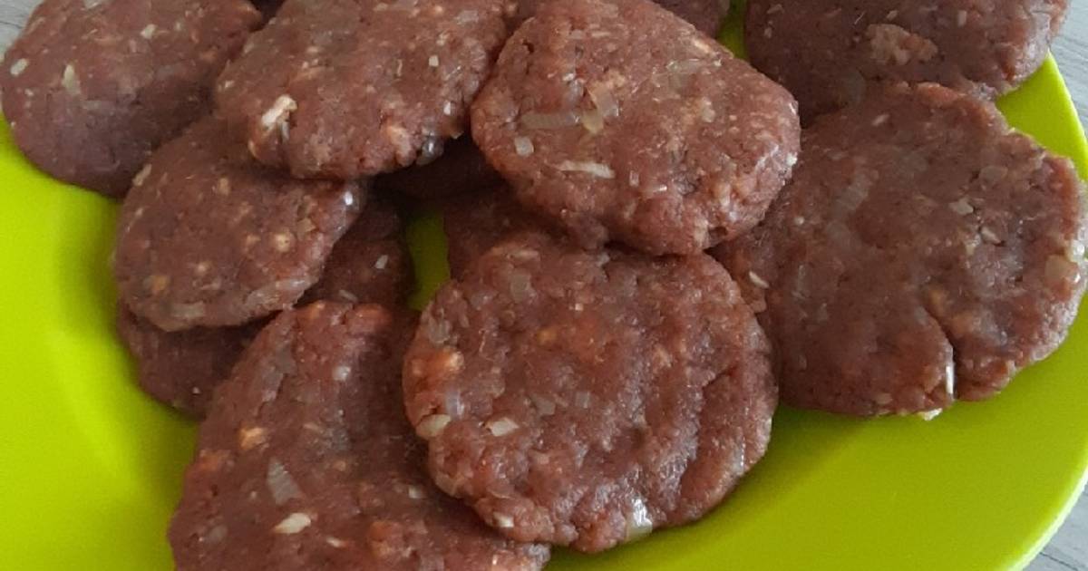Resep Resep patty (daging burger) oleh Arie Danusaputera's Wife - Cookpad
