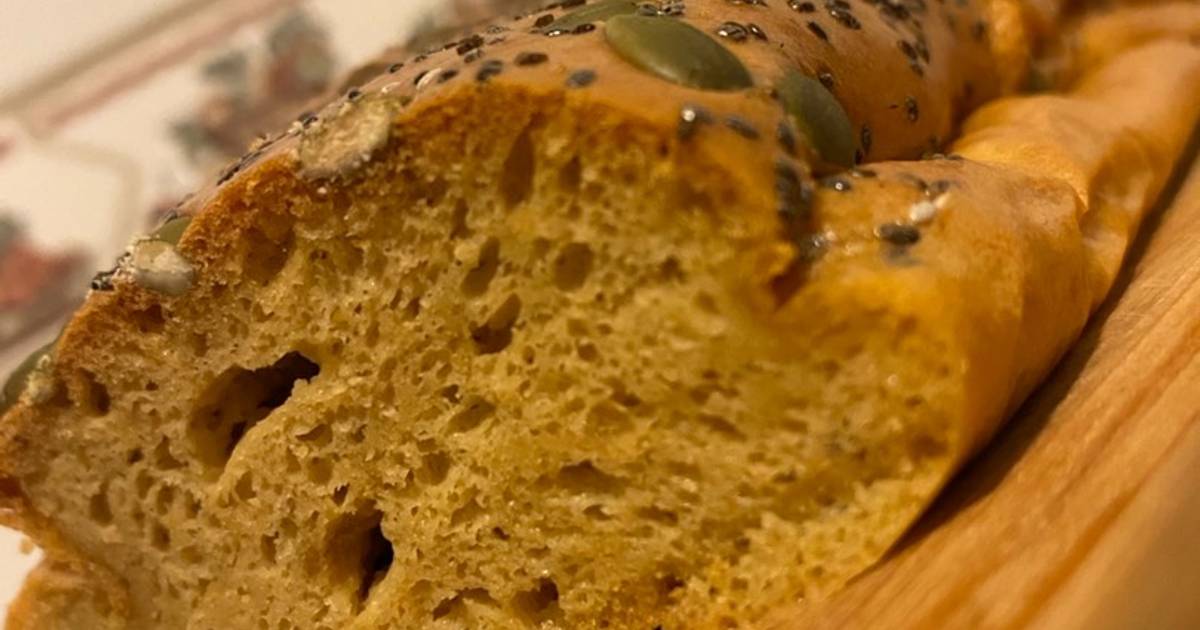 Pan de mantequilla de maní keto Receta de Maggi Bahamonde- Cookpad