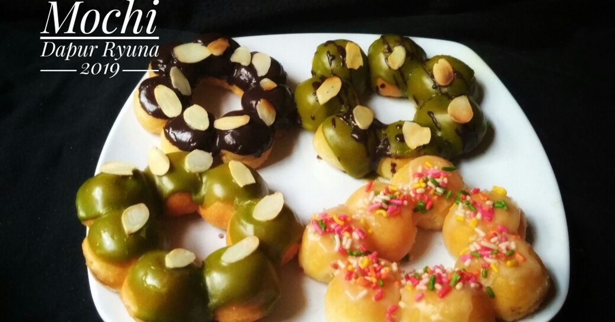 Resep Donat Mochi 🍡 oleh Putri(Dapur Ryuna) - Cookpad