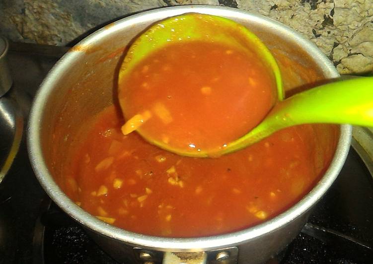 Resep Saus tomat homemade oleh Marlina - Cookpad