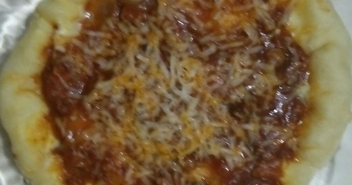 Resep Pizza Mobo (Mozarela Dan Bolognise)sederhana oleh bunda bagus ...
