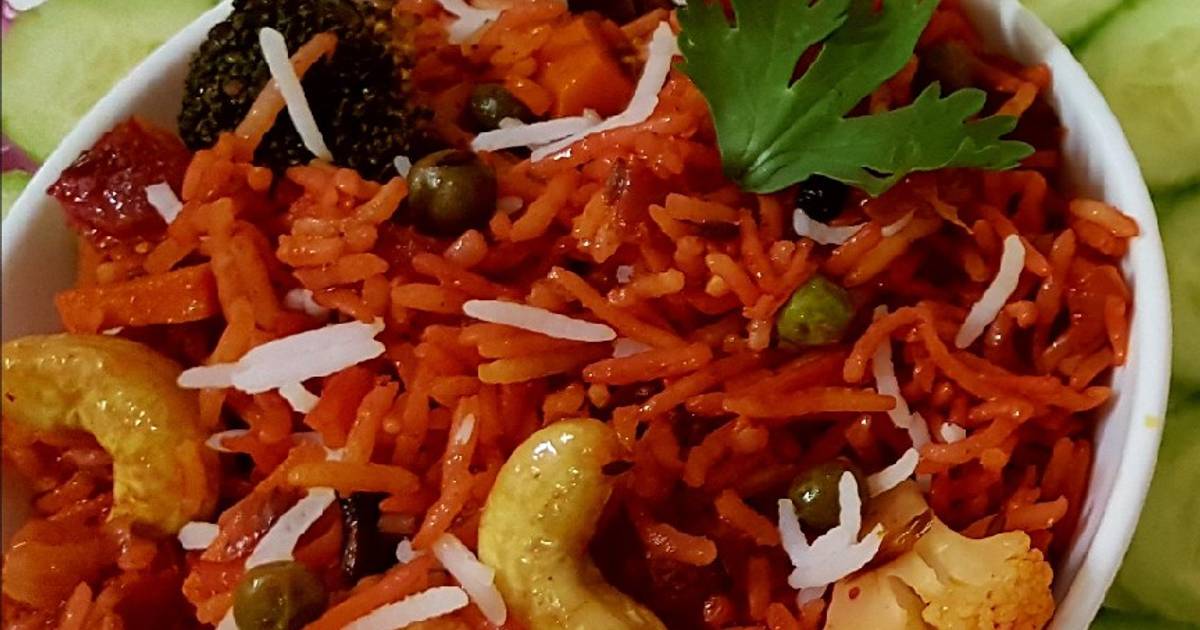 Red Biryani Recipe by Neelam Singh - Cookpad