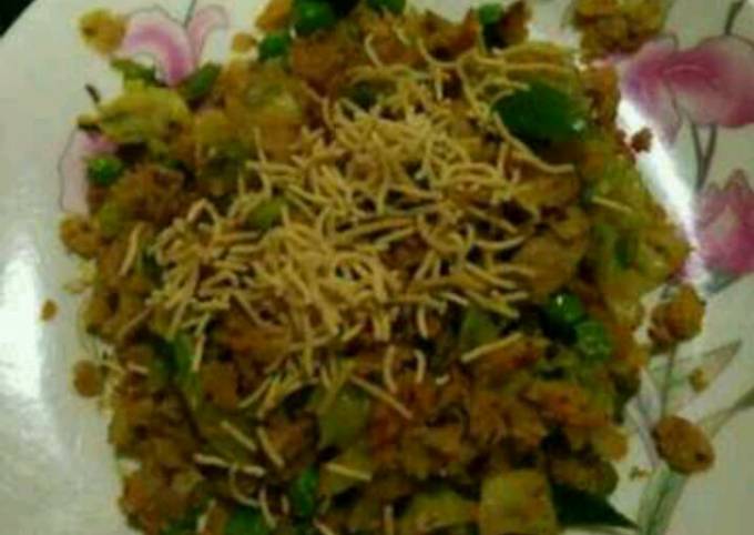 Roti poha Recipe by Aachal Jadeja - Cookpad