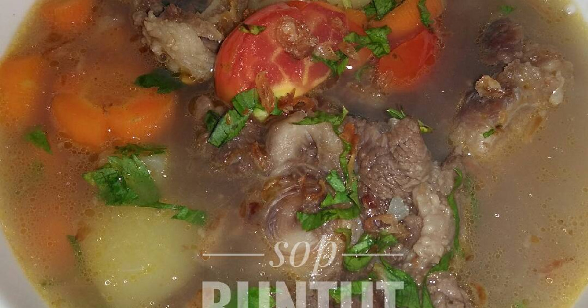 Resep Sop Buntut Segar oleh Lilik Sulistiyani - Cookpad