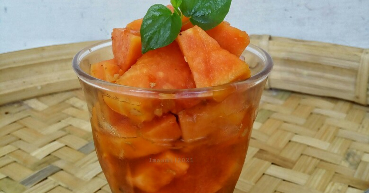 Resep Gohu Pepaya oleh Imaami - Cookpad