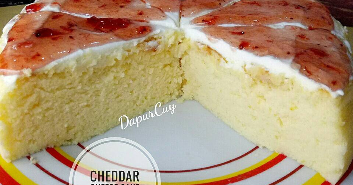Resep Cheddar Cheese Cake oleh DapurCuy - Cookpad