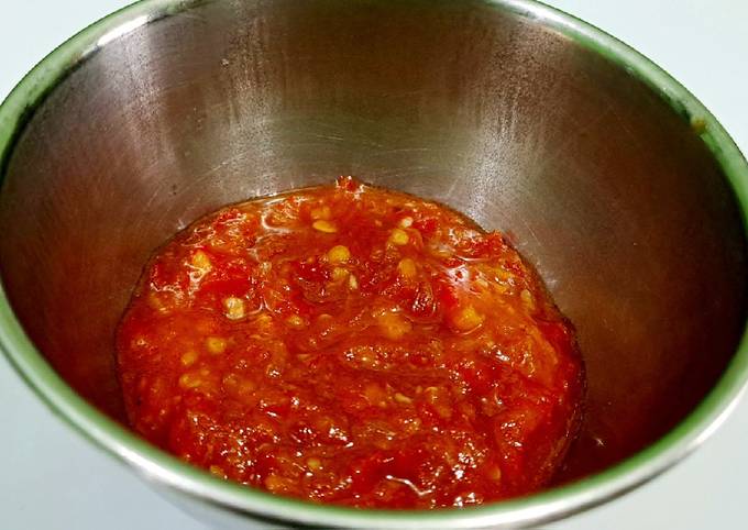 Resep Sambal Tomat oleh Rico Ferdian Alexander - Cookpad