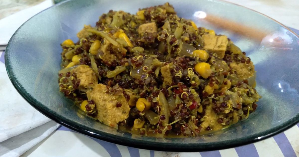 guiso de quinoa roja - 19 recetas caseras- Cookpad