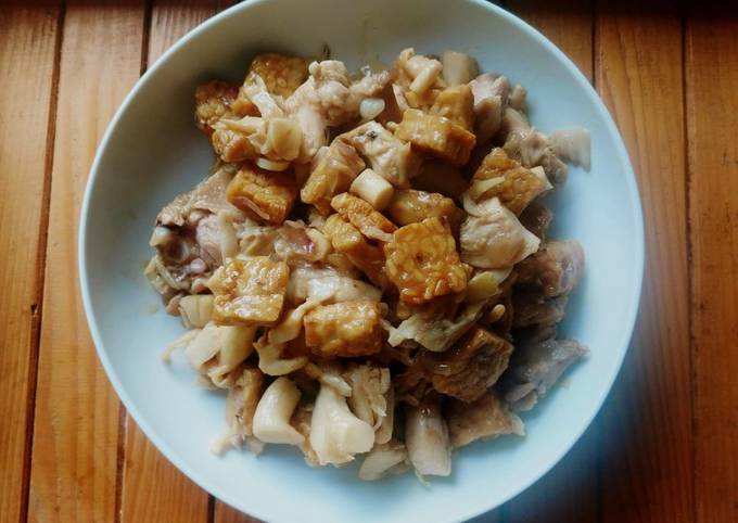 Resep Ca Jamur Ayam oleh Ria Mamanya Tata - Cookpad