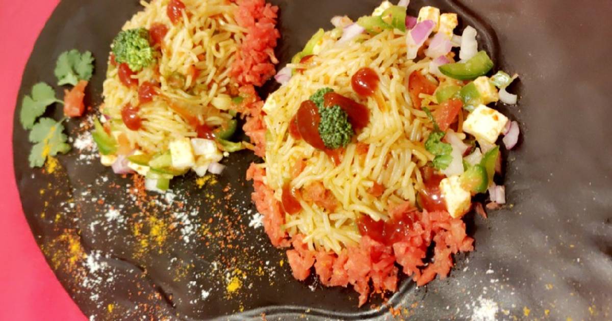 Veg vermicelli cakes Recipe by Tina matta - Cookpad