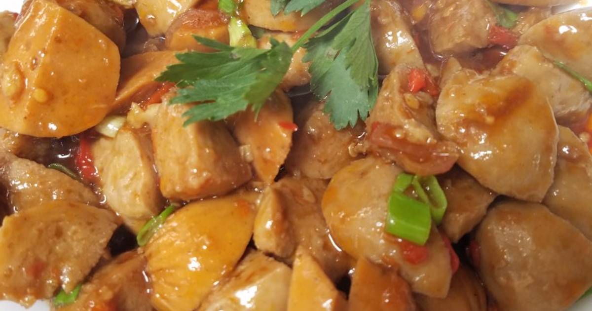 65 resep oseng bakso sosis pedas manis enak dan mudah - Cookpad