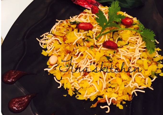 Mix veg poha Recipe by Tina matta - Cookpad