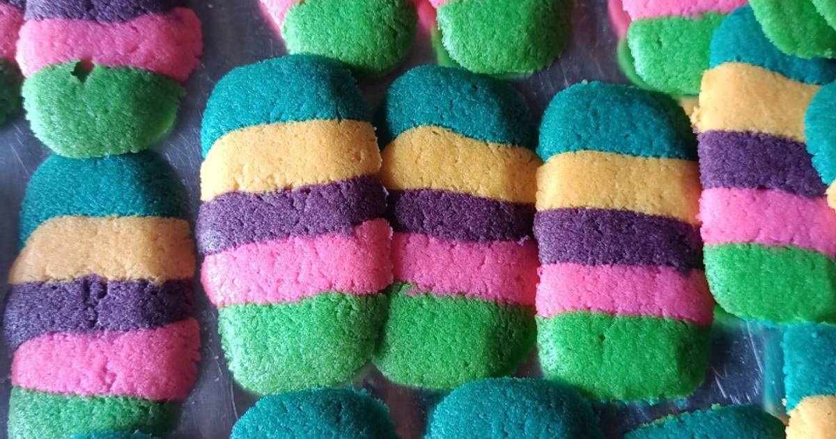 342 resep lidah kucing rainbow enak dan mudah - Cookpad