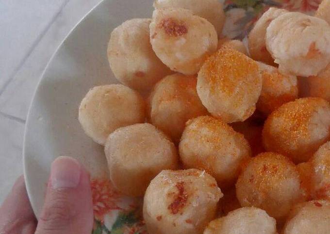 Resep Cimol isi keju oleh Dwi Andari - Cookpad