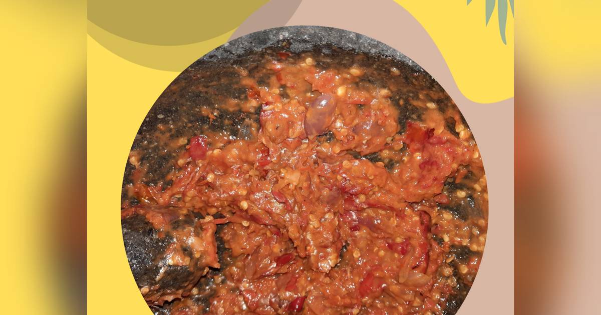 Resep Sambal tomat oleh Dessy Elliya - Cookpad