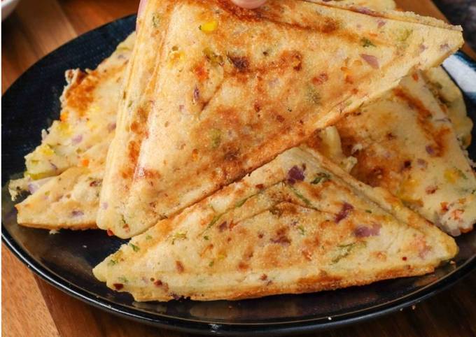 No bread sandwich breadless sandwich Recipe by Palak Puri - Cookpad